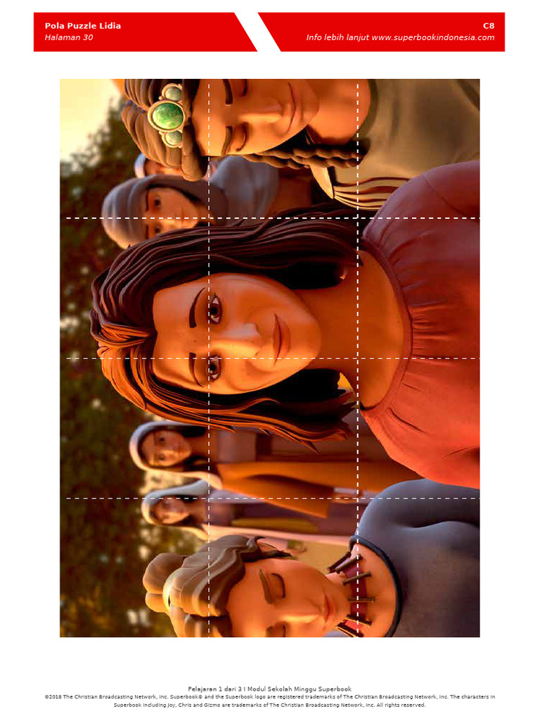 Pola Puzzle Lidia | PDF