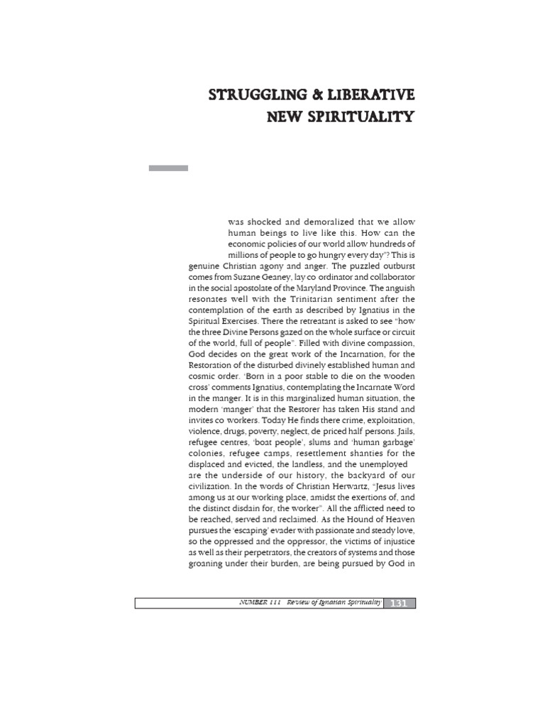 Struggling & Libera Struggling & Liberative | PDF | Jesus | God