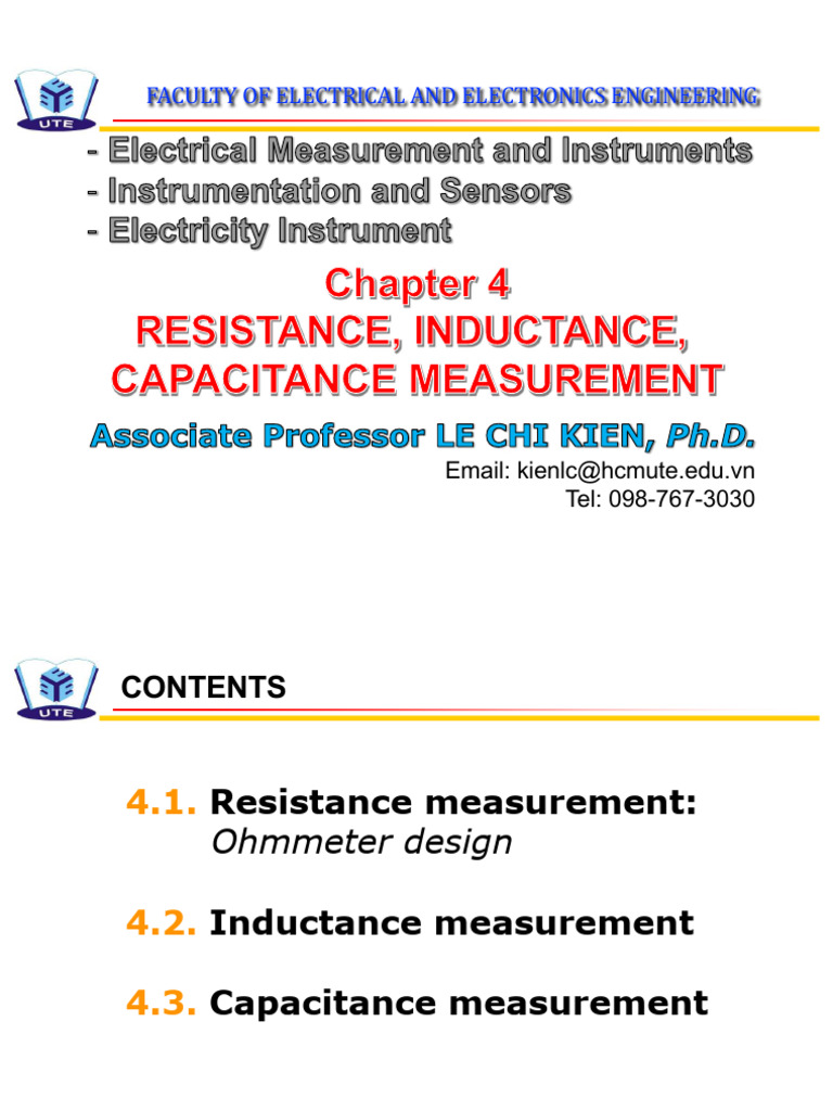 04-RLC Measurement | PDF | Inductor | Capacitor