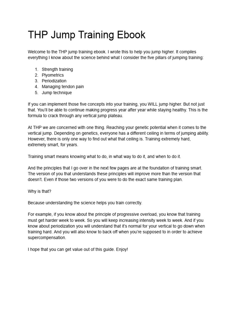 THP eBook v3 | PDF | Strength Training | Skeletal Muscle