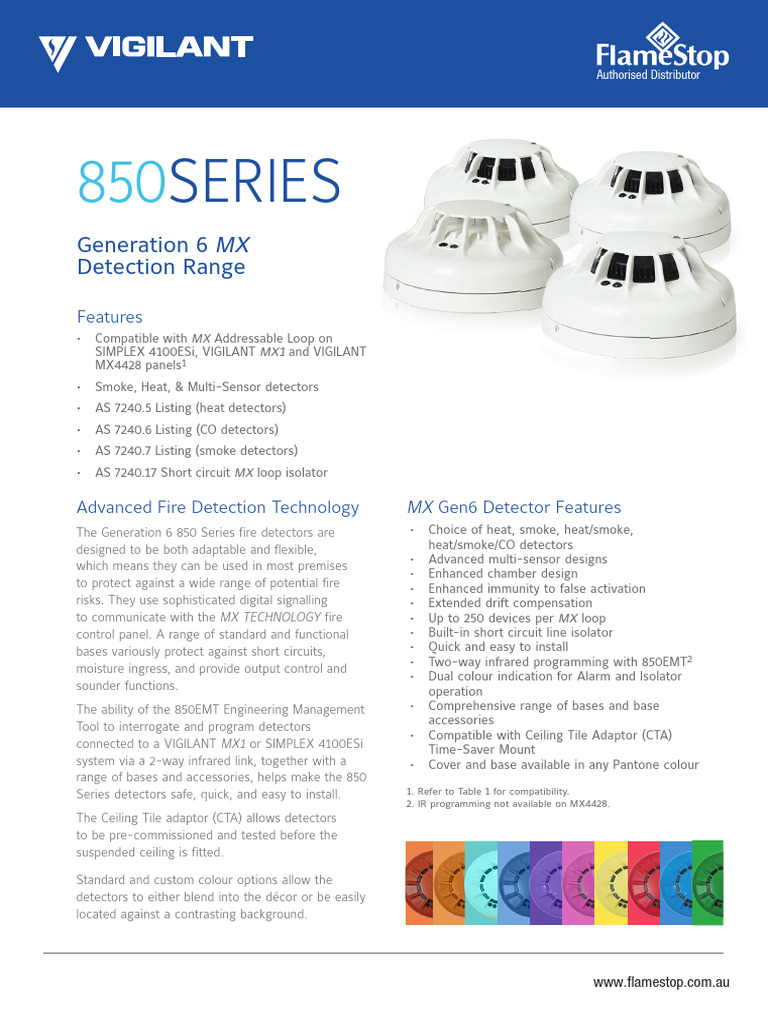 5.2.3.3 850-Series-GEN6-MX-Detectors-2 - FS ©-Unlocked | PDF | Sensor ...