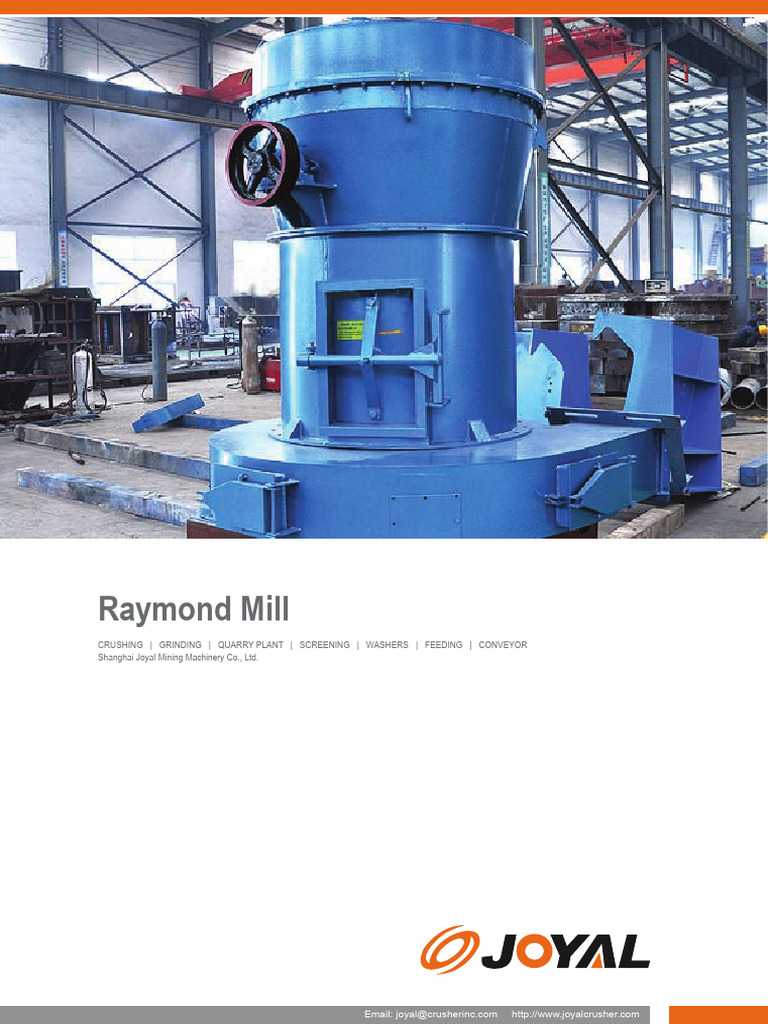 Raymond Mills | PDF | Mill (Grinding) | Mining