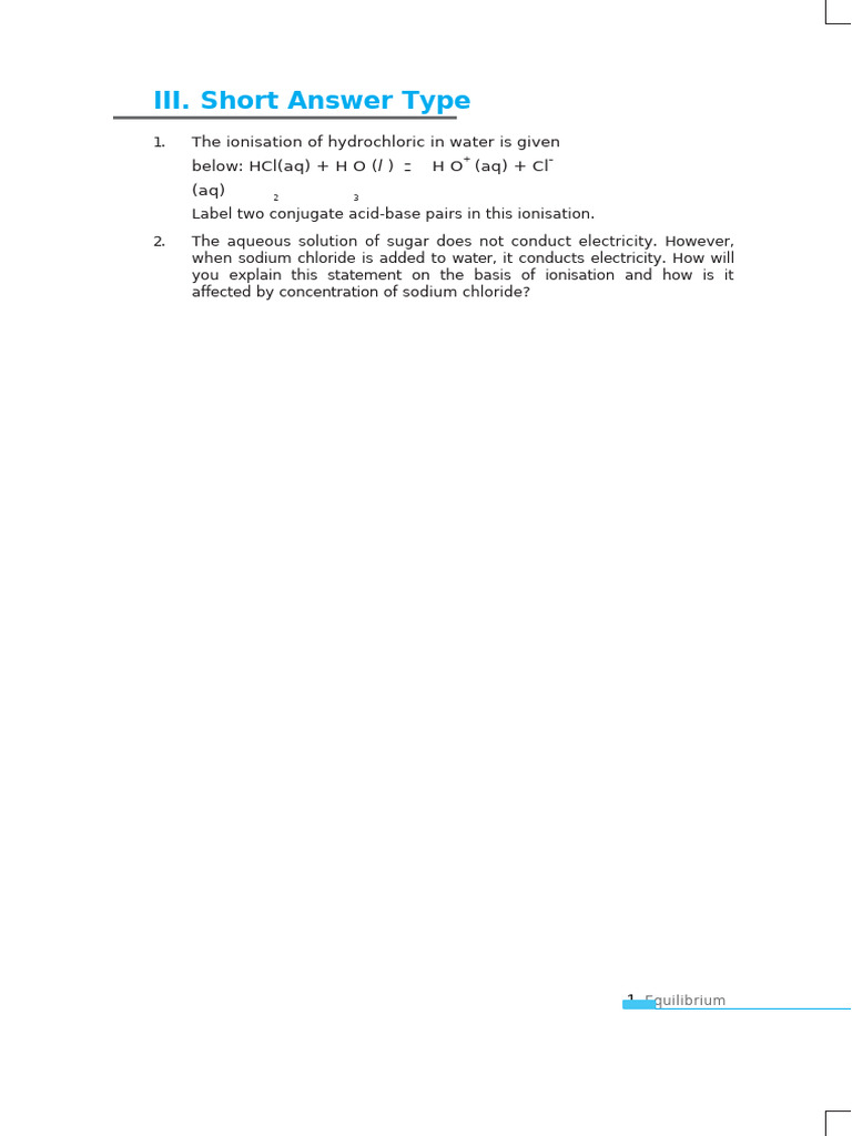 Flipped Class Qrs Equilibrium | PDF | Ph | Solubility