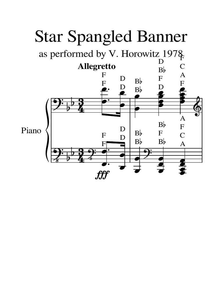 Star Spangled Banner | PDF