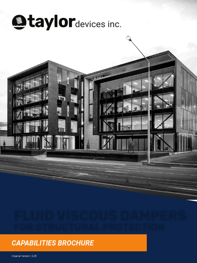 Fluid Viscous Dampers Overview | PDF | Damping | Mechanical Engineering