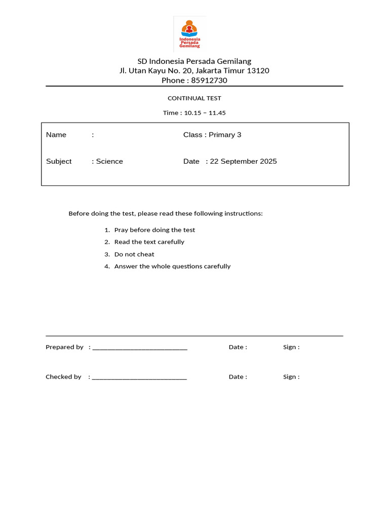 P3 Science PTS1 | PDF | Foods | Amphibian