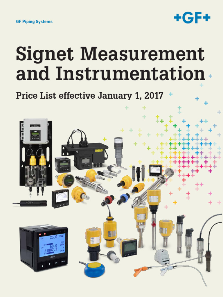GF Signet Price List 2017 Web | PDF | Valve | Relay