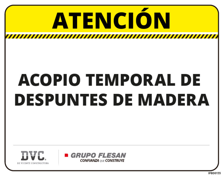1 Unidad - Acopio Temporal de Despuntes de Madera 70x55cm | PDF