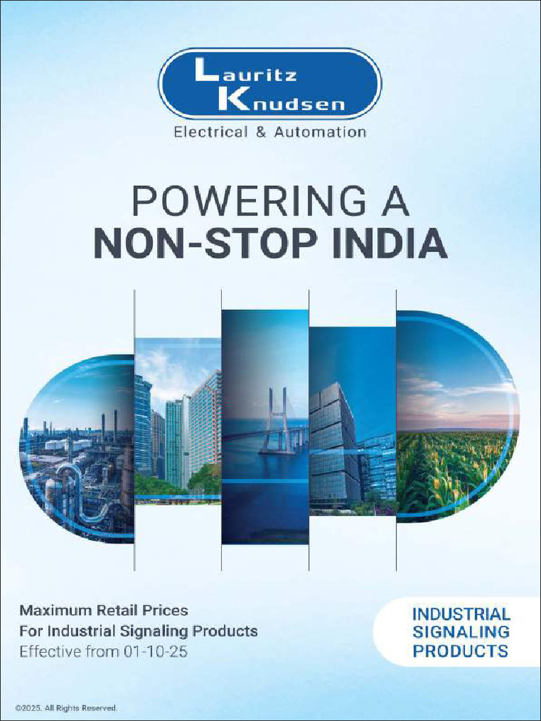 GIC - ESBEE - SALZER Industrial Signaling Products Pricelist W.E.F 1ST OCT 2025 - Compressed ...