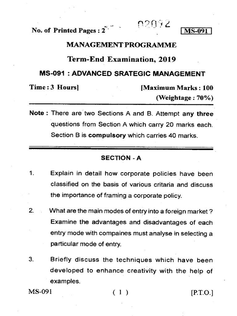 MS 91 | PDF