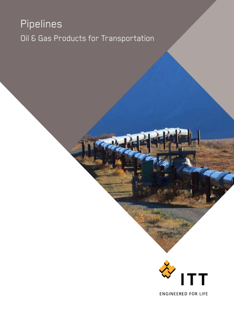 ITT Pipeline Products Brochure | PDF | Pump | Reliability Engineering