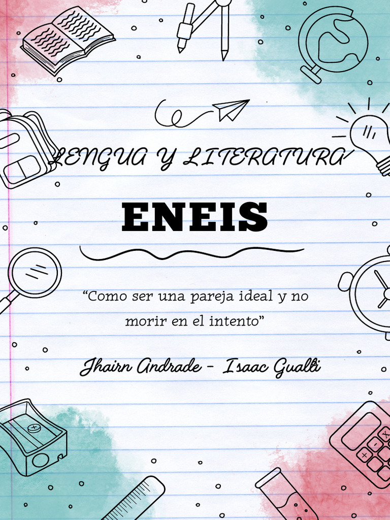 Documento A4 Portada Carátula de Propuesta Creativa Doodle Acuarela ...