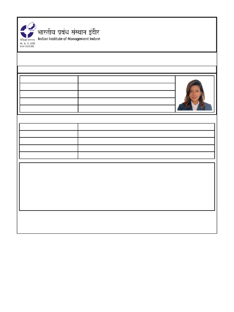 PI Call Letter Indore | PDF