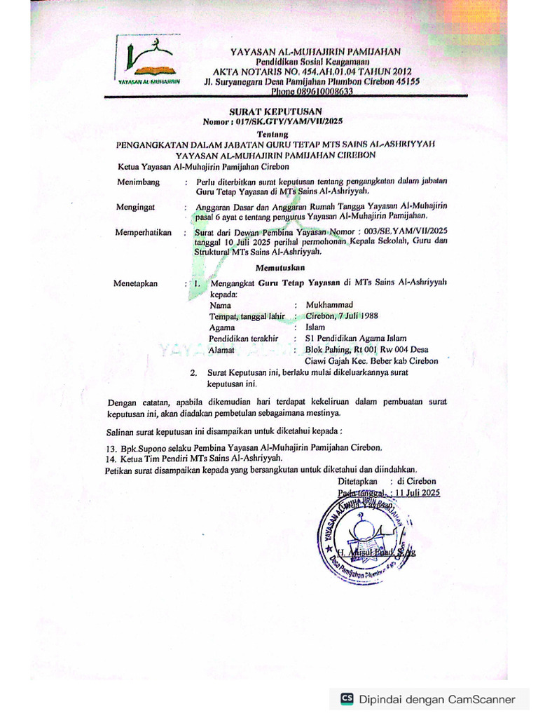 SK Gty Mukhammad | PDF