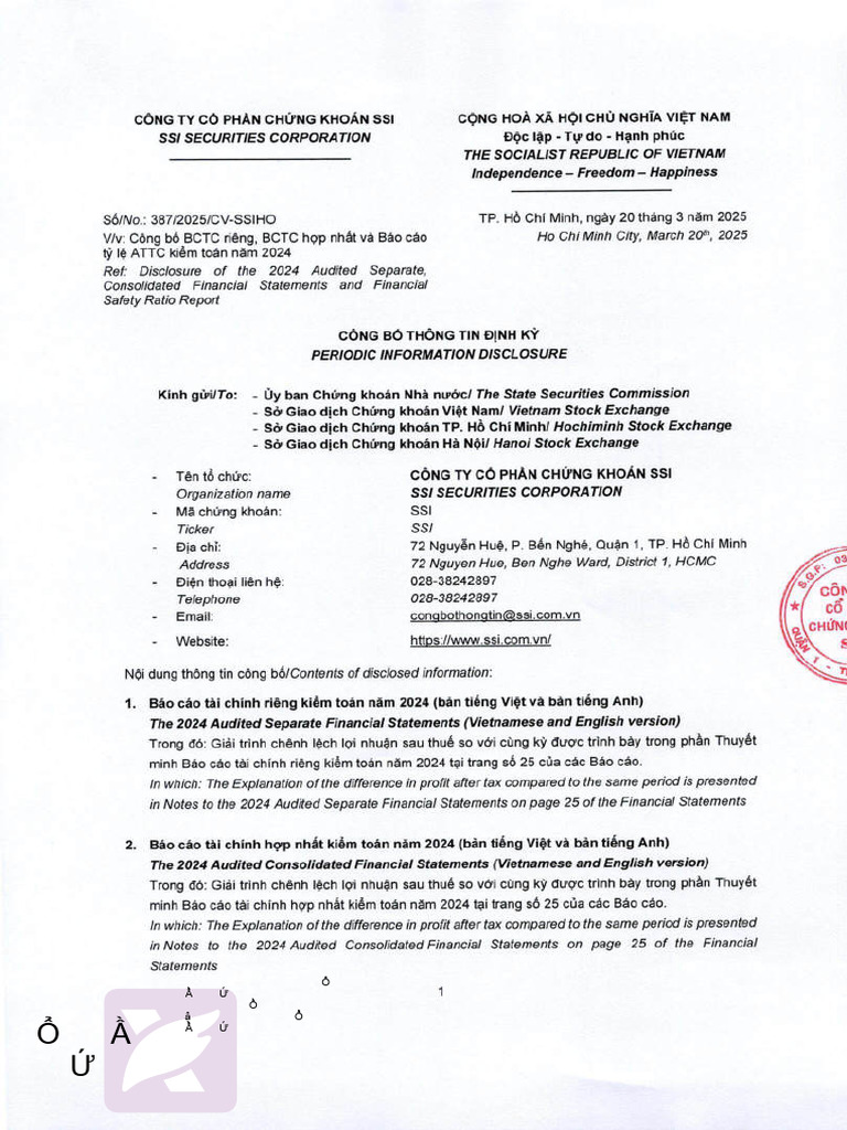 2024 The 2024 Audited Consolidated Financial Statements - Signed | PDF