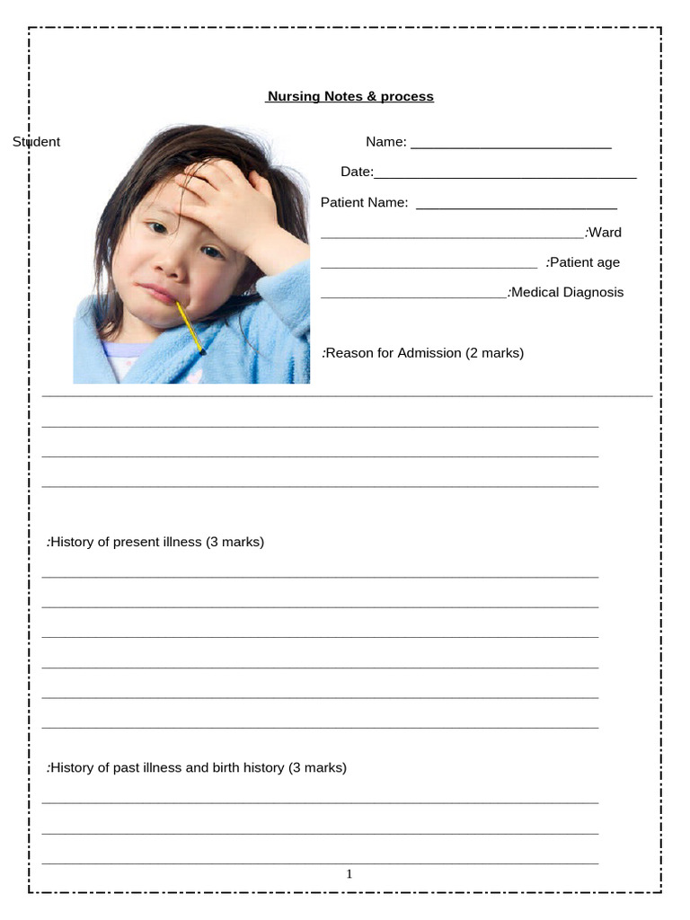Nursing Note Pediatric | PDF | Nursing | Medicine