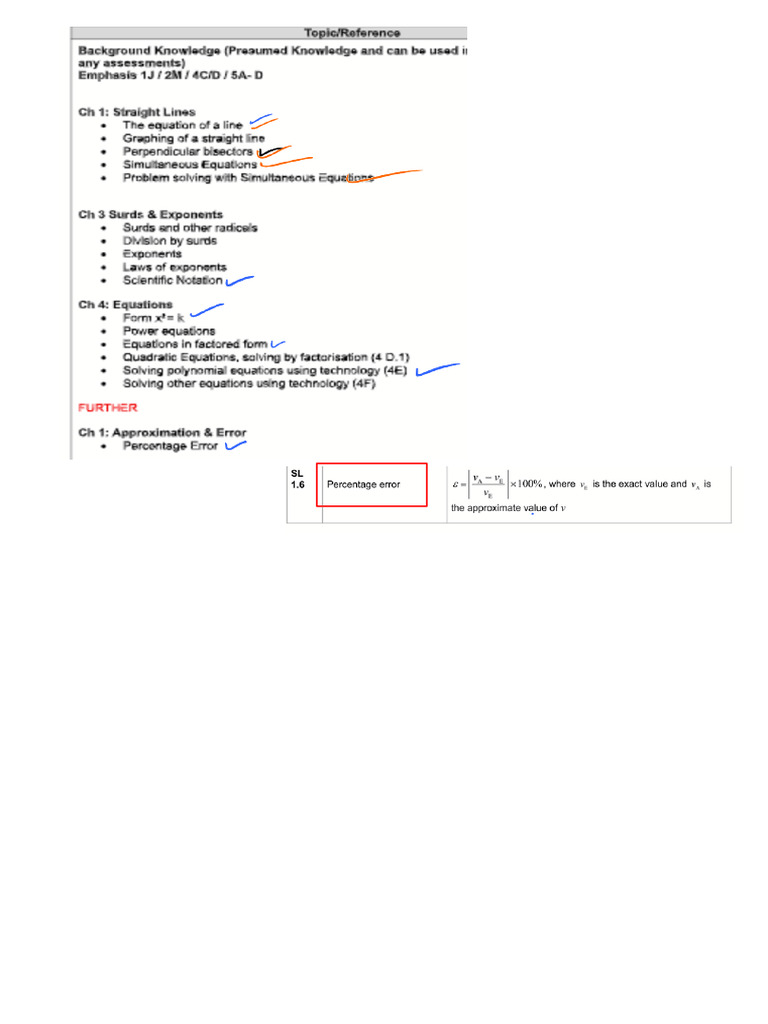 Topic List Summative1 | PDF