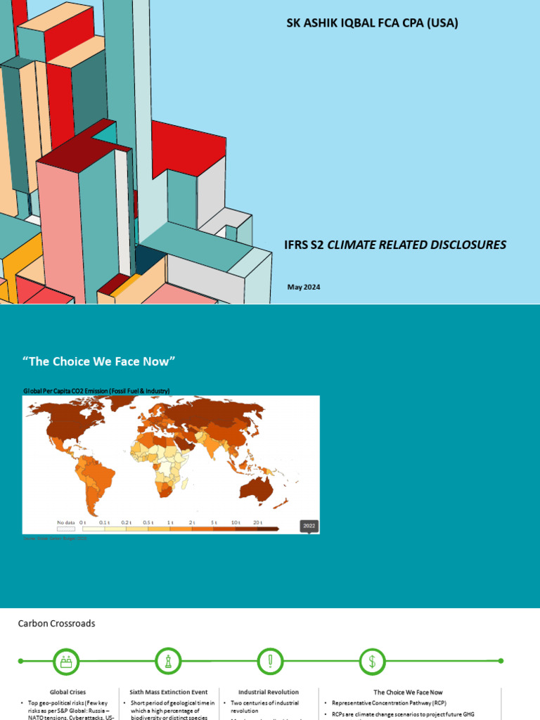 IFRS S2 Climate Disclosures Overview | PDF | Greenhouse Gas | Climate ...