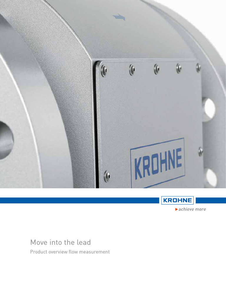 CA Overview Flow en 110628 | PDF | Flow Measurement | Mechanical ...