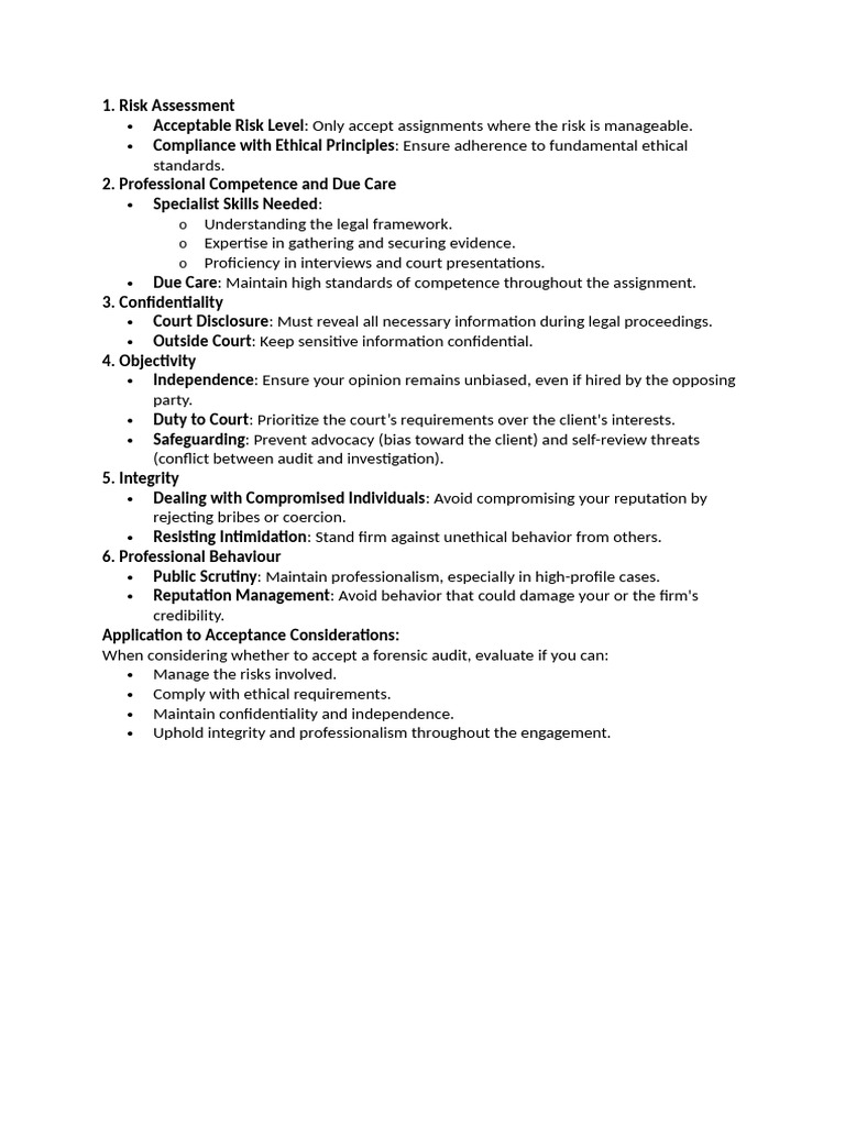 Forensic Audit | PDF