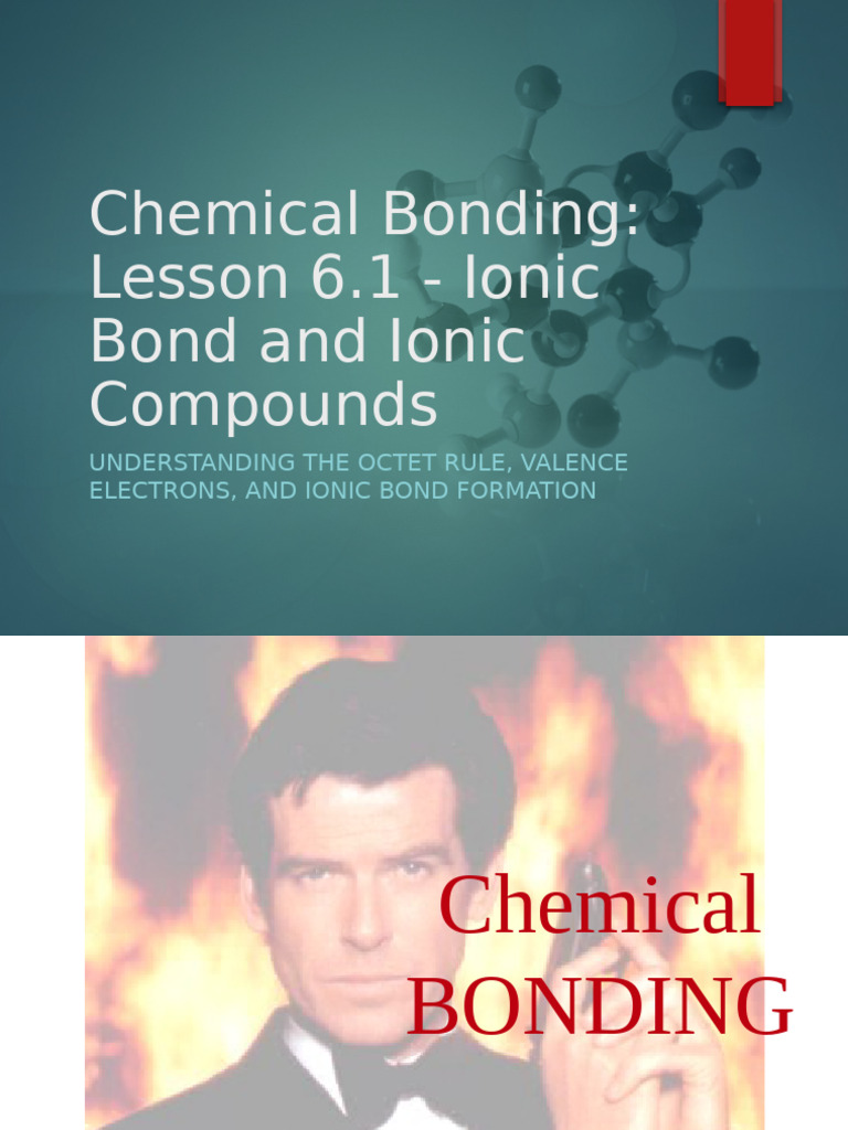 2chemical Bonding Lesson6 1 Ionic Bond and Compounds | PDF | Ion ...