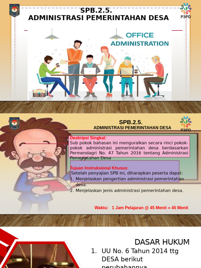 Administrasi Pemerintahan Desa | PDF
