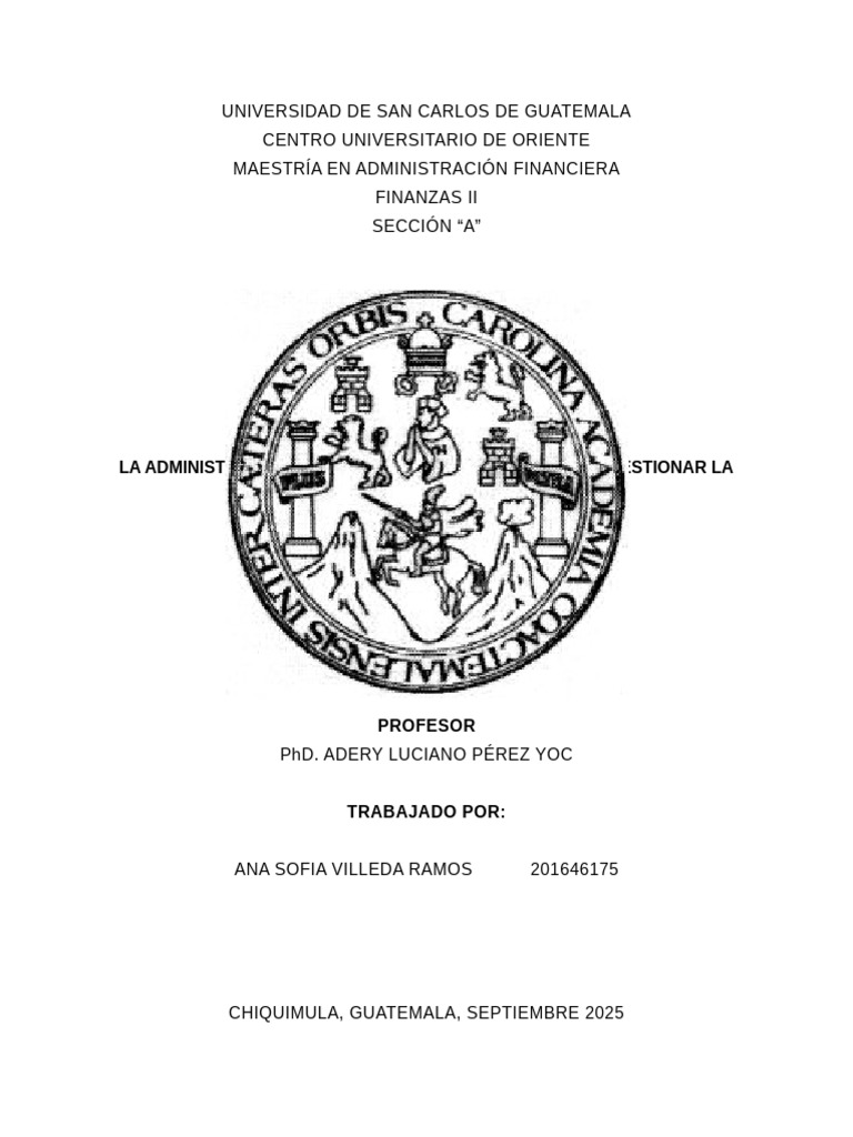 Ensayo - Ana Villeda 201646175 | PDF | Liquidez de mercado | Business