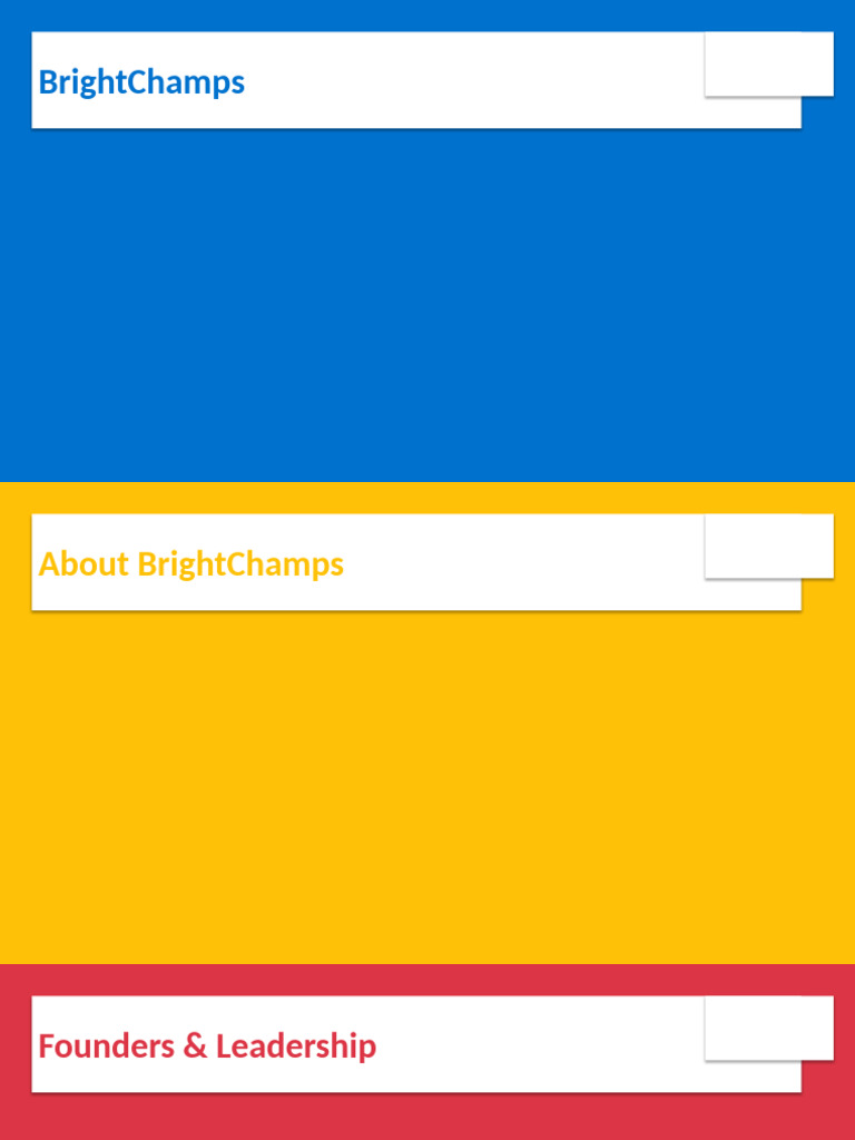 BrightChamps Design Presentation | PDF
