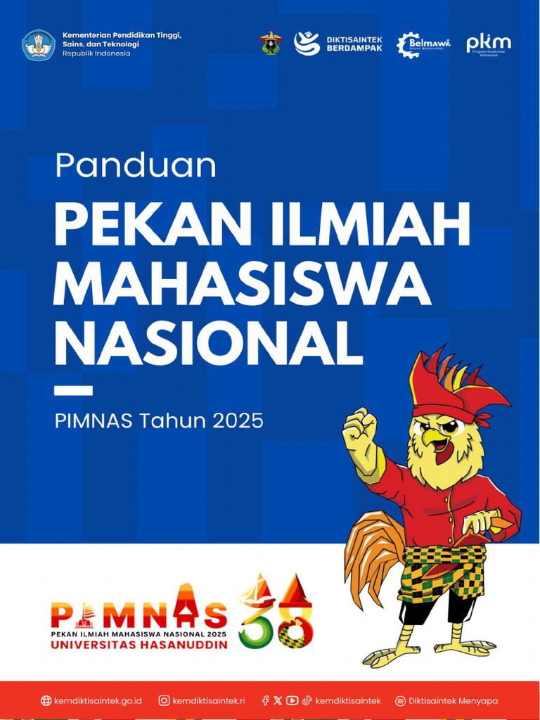 Panduan PIMNAS 2025: Kegiatan dan Tata Kelola | PDF