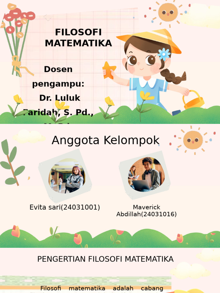 Filosofi Matematika: Konsep dan Relevansi | PDF