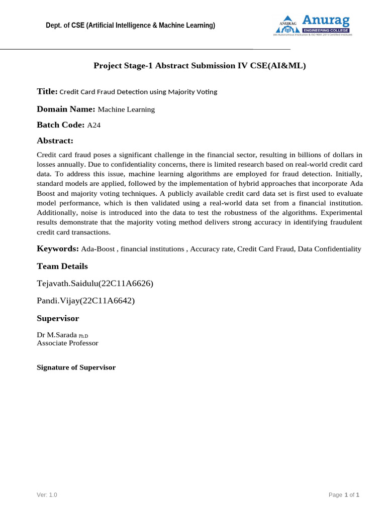 Abstarct Template SAI | PDF