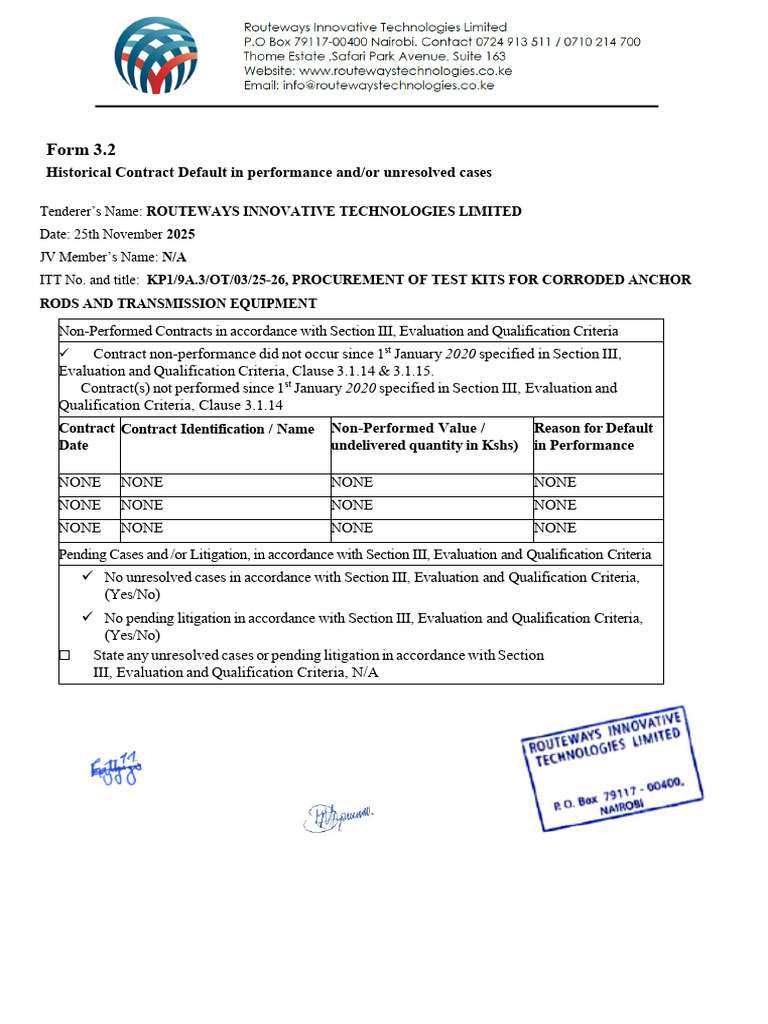 Contract Performance Evaluation Report | PDF