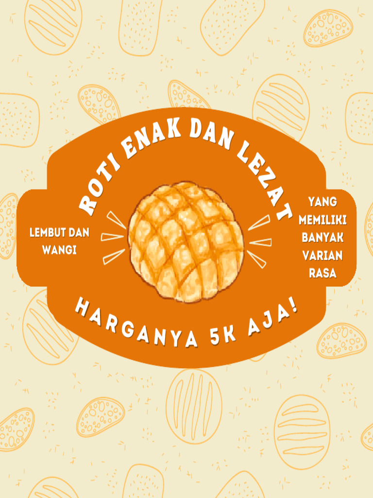 Jingga Ilustrasi Label Produk Roti Susu - 20251124 - 105057 - 0000 | PDF