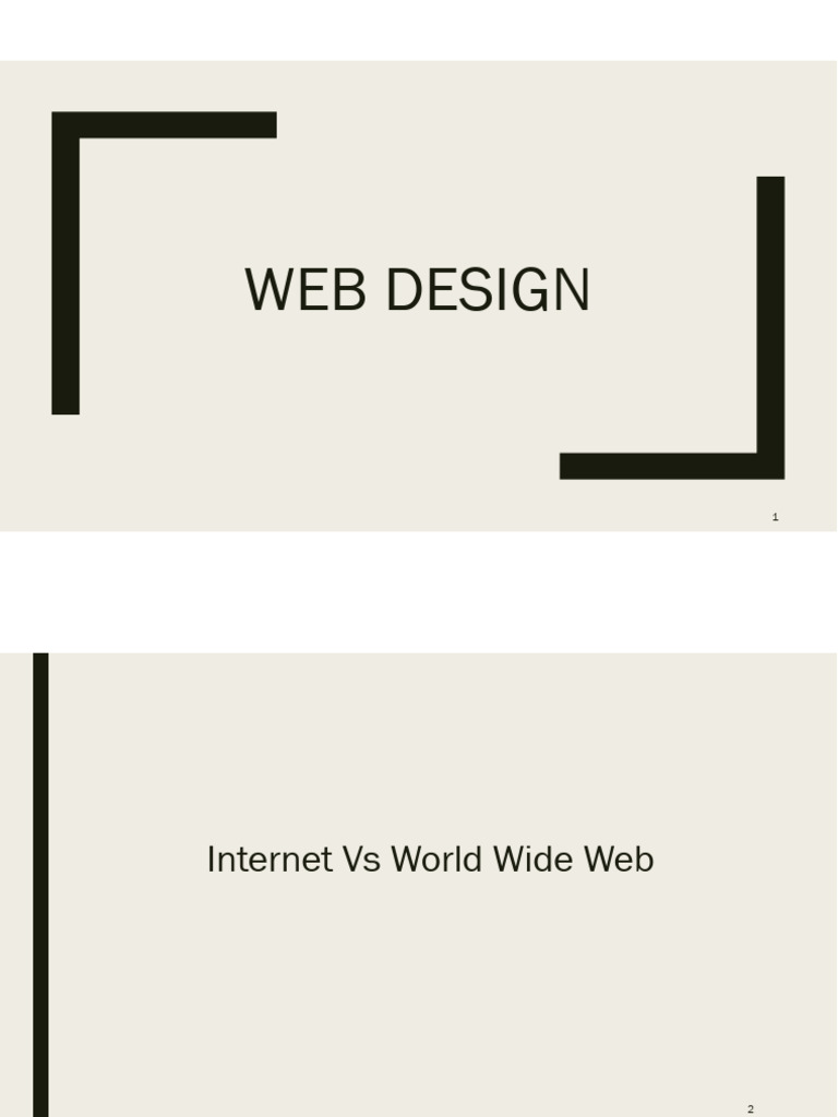 Web Design Basics: HTML & Accessibility | PDF | World Wide Web ...