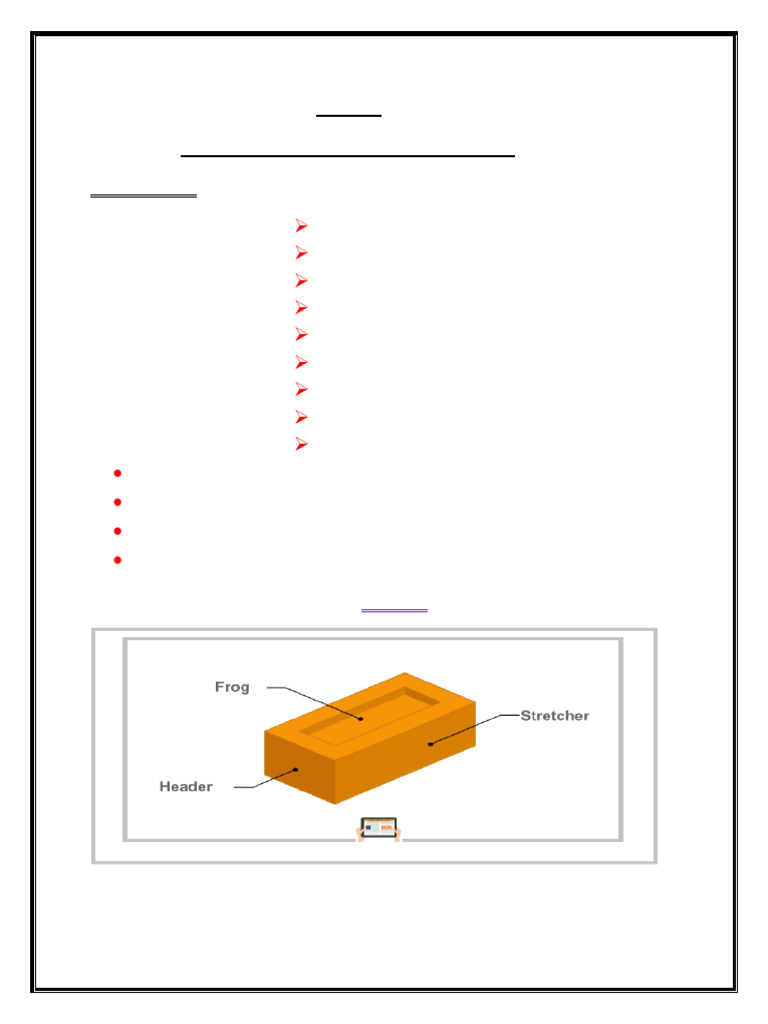 Unit 3 Material | PDF | Brick | Concrete