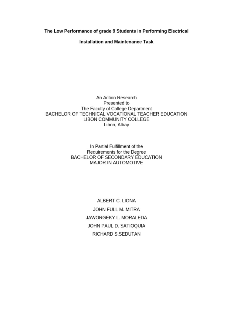 Enhancing Grade 9 EIM Student Performance | PDF | Learning | Teachers