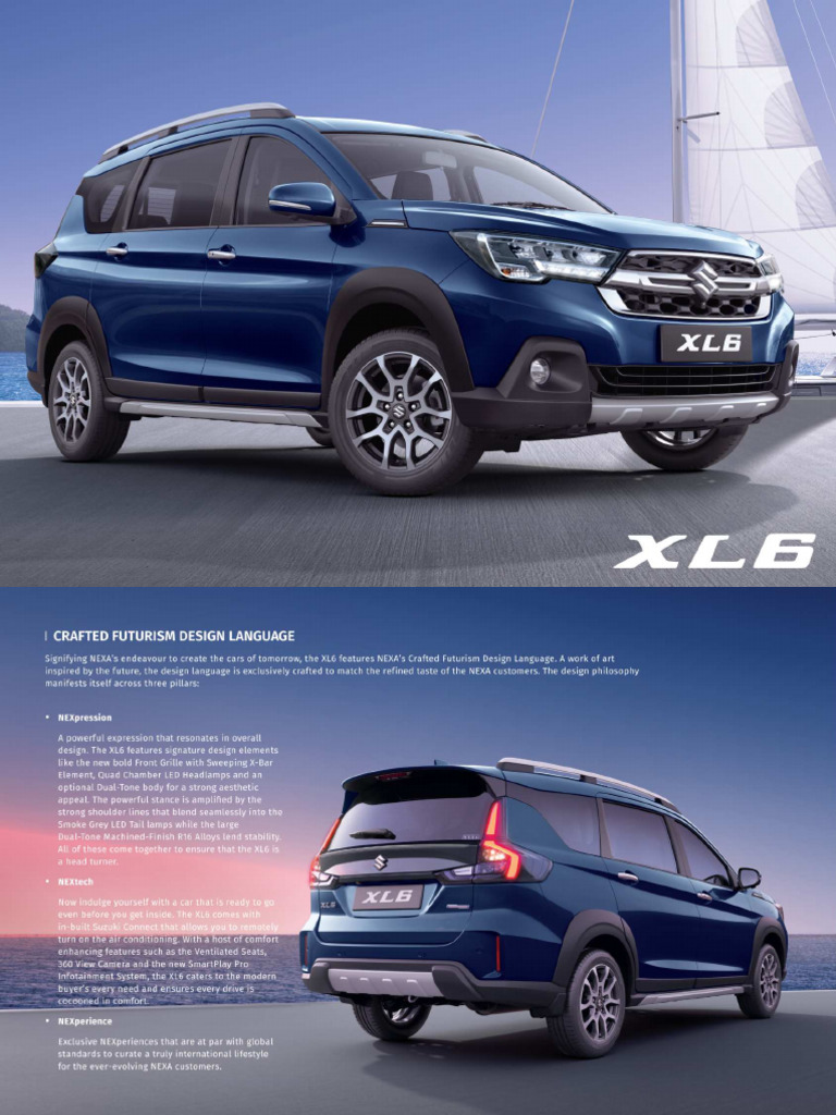 NEXA Xl6 Brochure | PDF | Seat Belt | Automotive Technologies