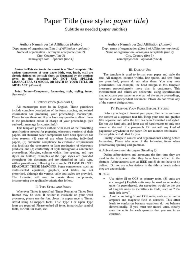 Paper 1 | PDF | Bracket | Citation