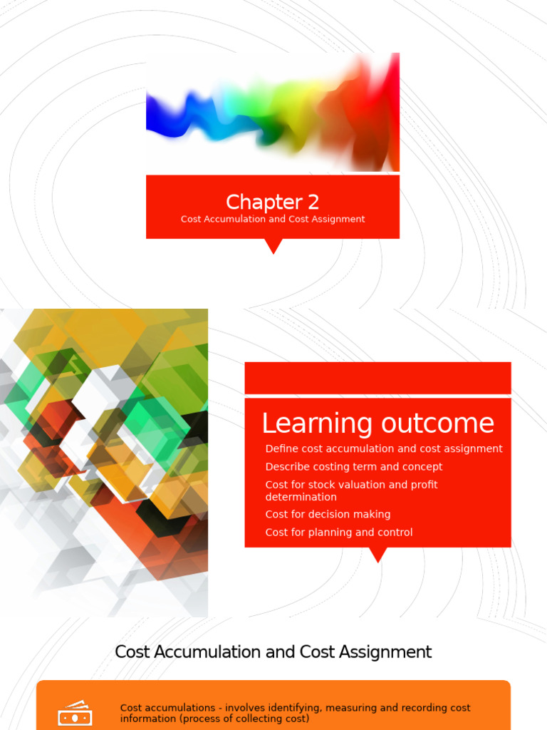 Chapter 2 - Cost Accumulation and Cost Assignment | PDF | Cost Of Goods ...