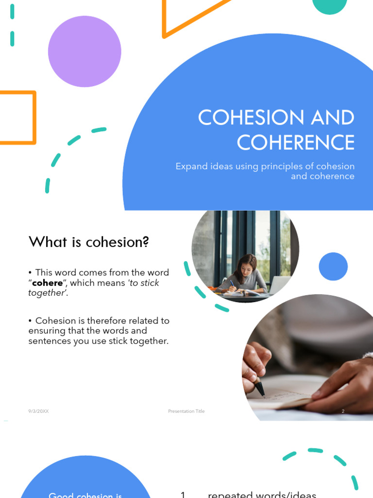 Cohesion and Coherence Week 2 | PDF | Word | Linguistic Typology