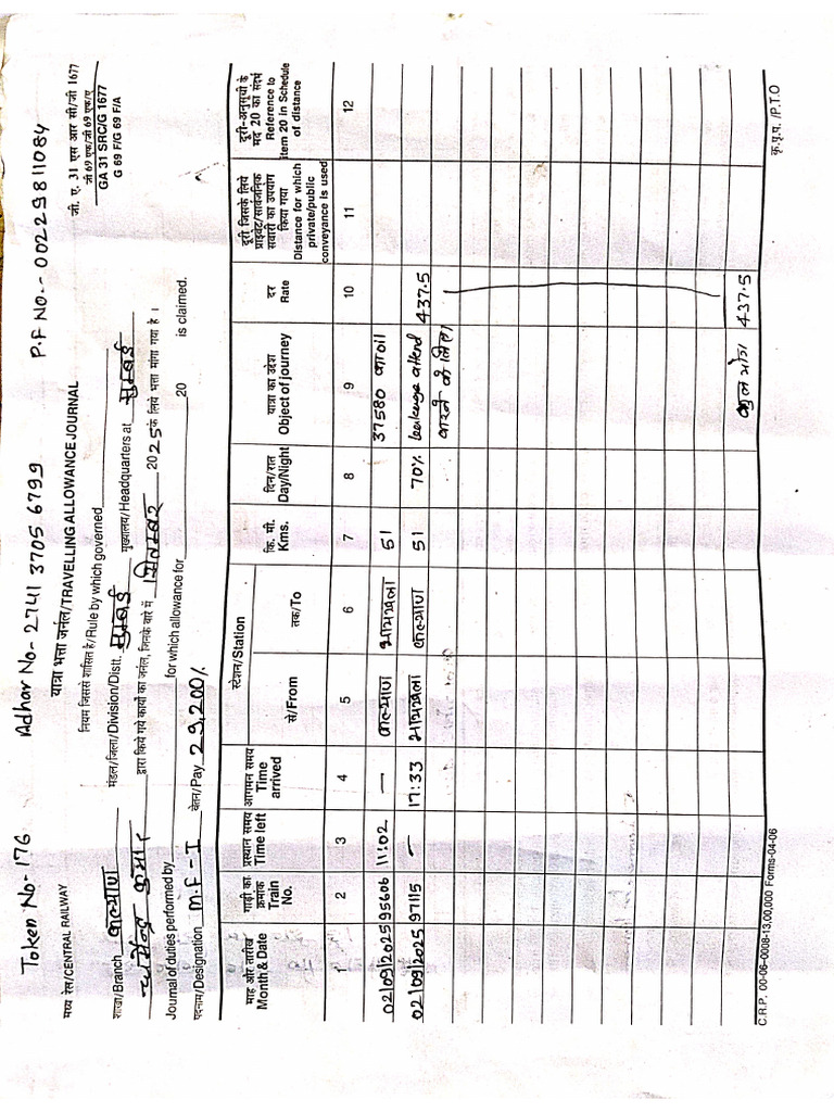 TA Form | PDF