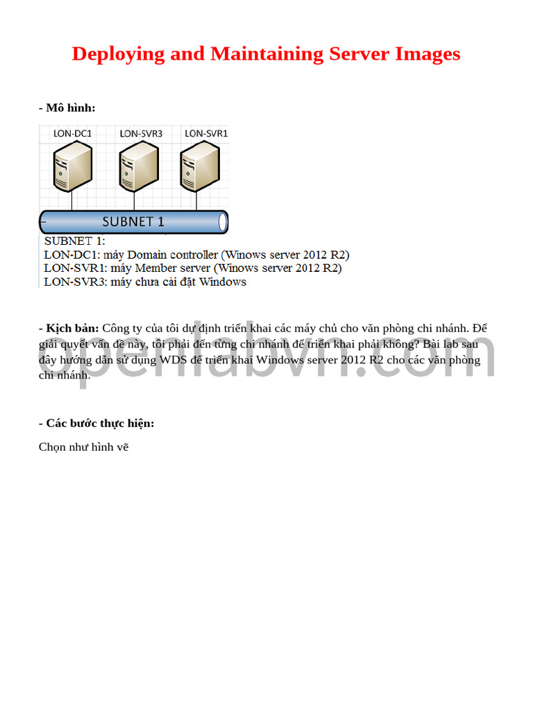 24 Deploying and Maintaining Server Images | PDF