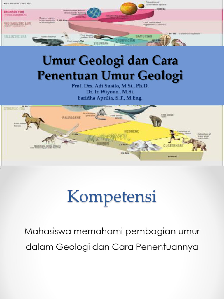 Penentuan Umur Geologi dan Metode | PDF