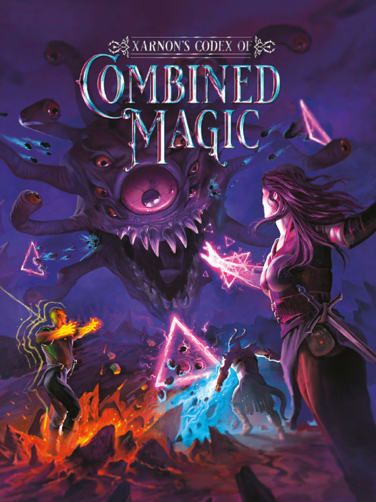 Xarnon - S Codex of Combined Magic - V1.0d - Spreads | PDF