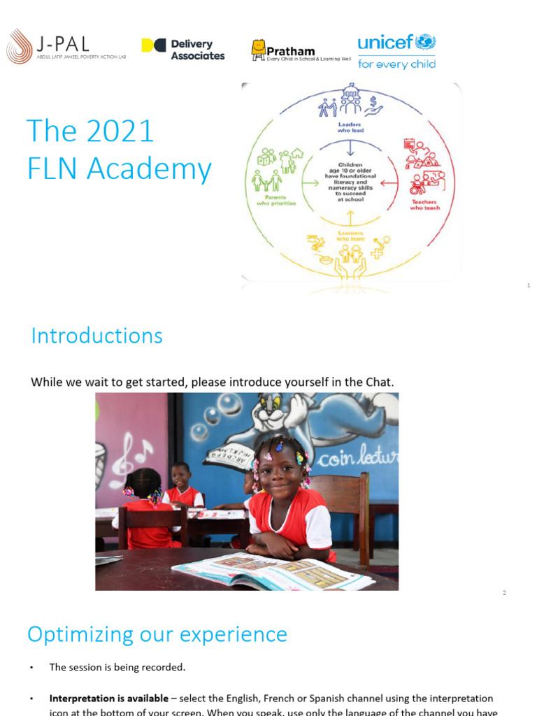 FLN Assessment Pratham Ppt | PDF | Human Communication | Learning