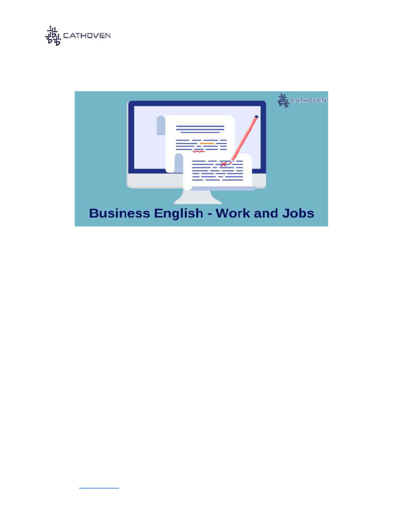 Reading Lesson Business English Work and Jobs B1 Intermediate | PDF ...