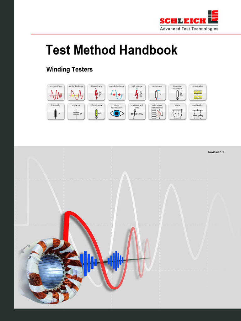 Test Method Handbook Winding Testers - 1.1 - US | PDF | Insulator ...