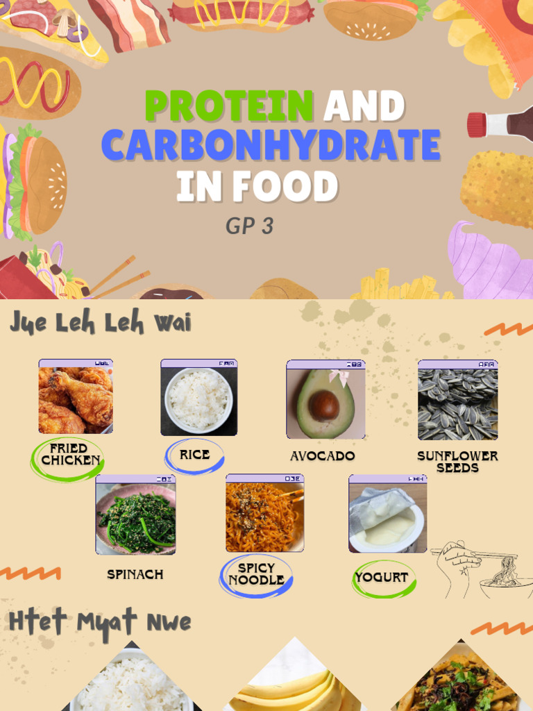 Protein and Carbohydrate in Food | PDF