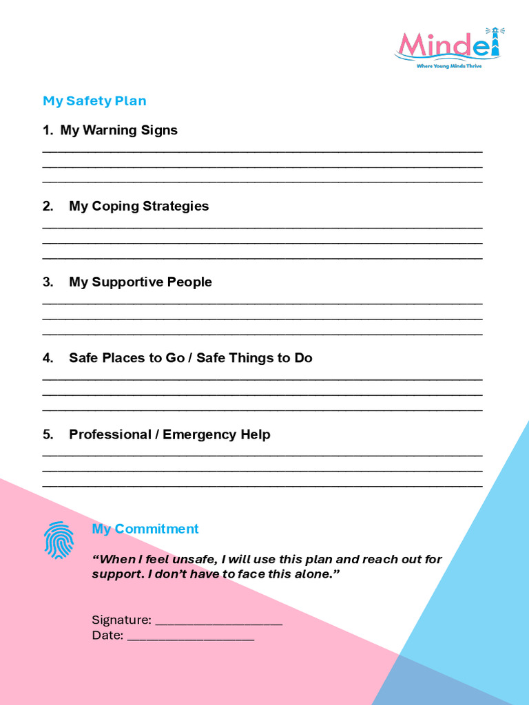 My Safety Plan | PDF
