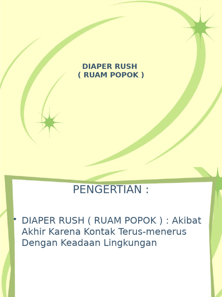 Diaper Rush | PDF